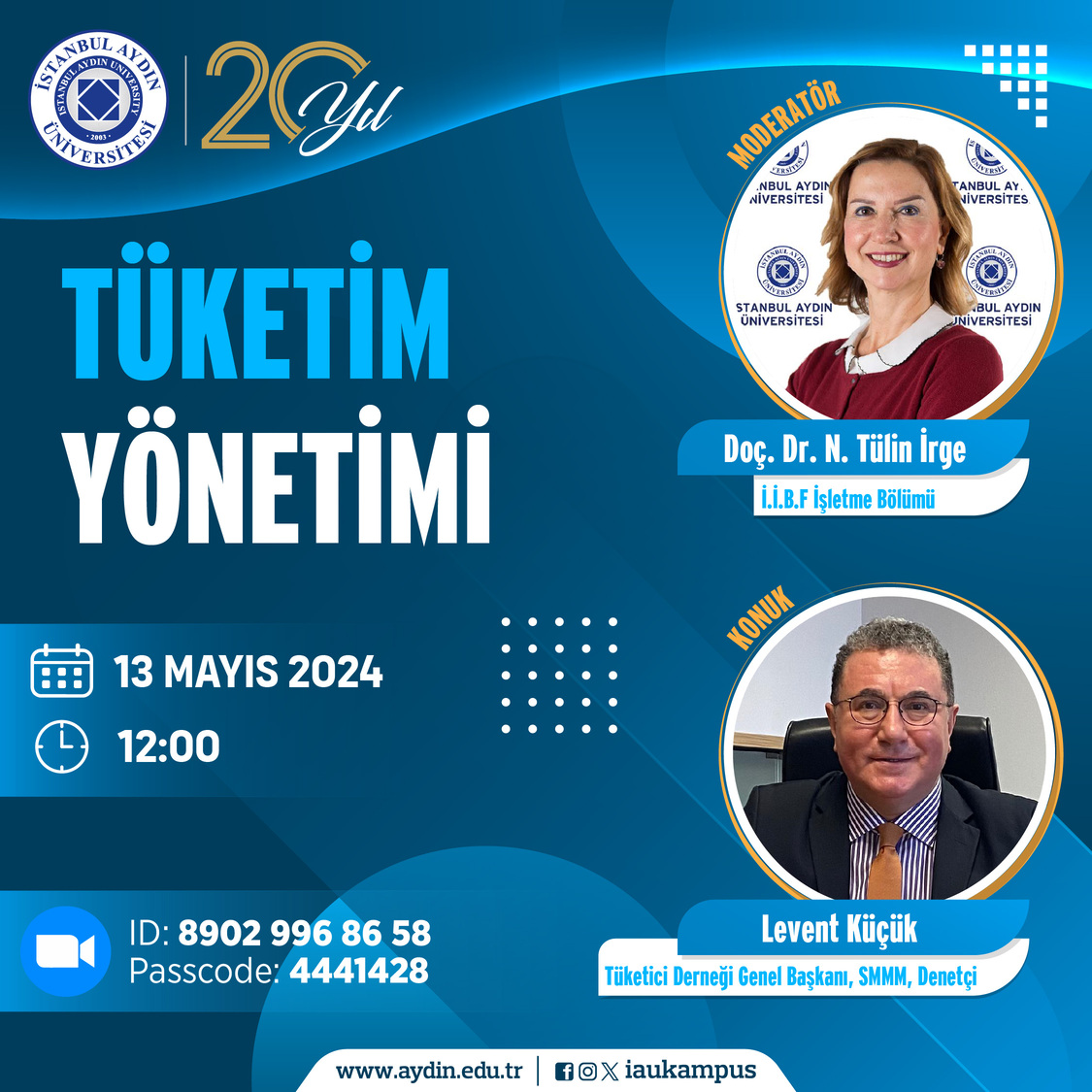 Tüketim Yönetimi | İstanbul Aydın Üniversitesi